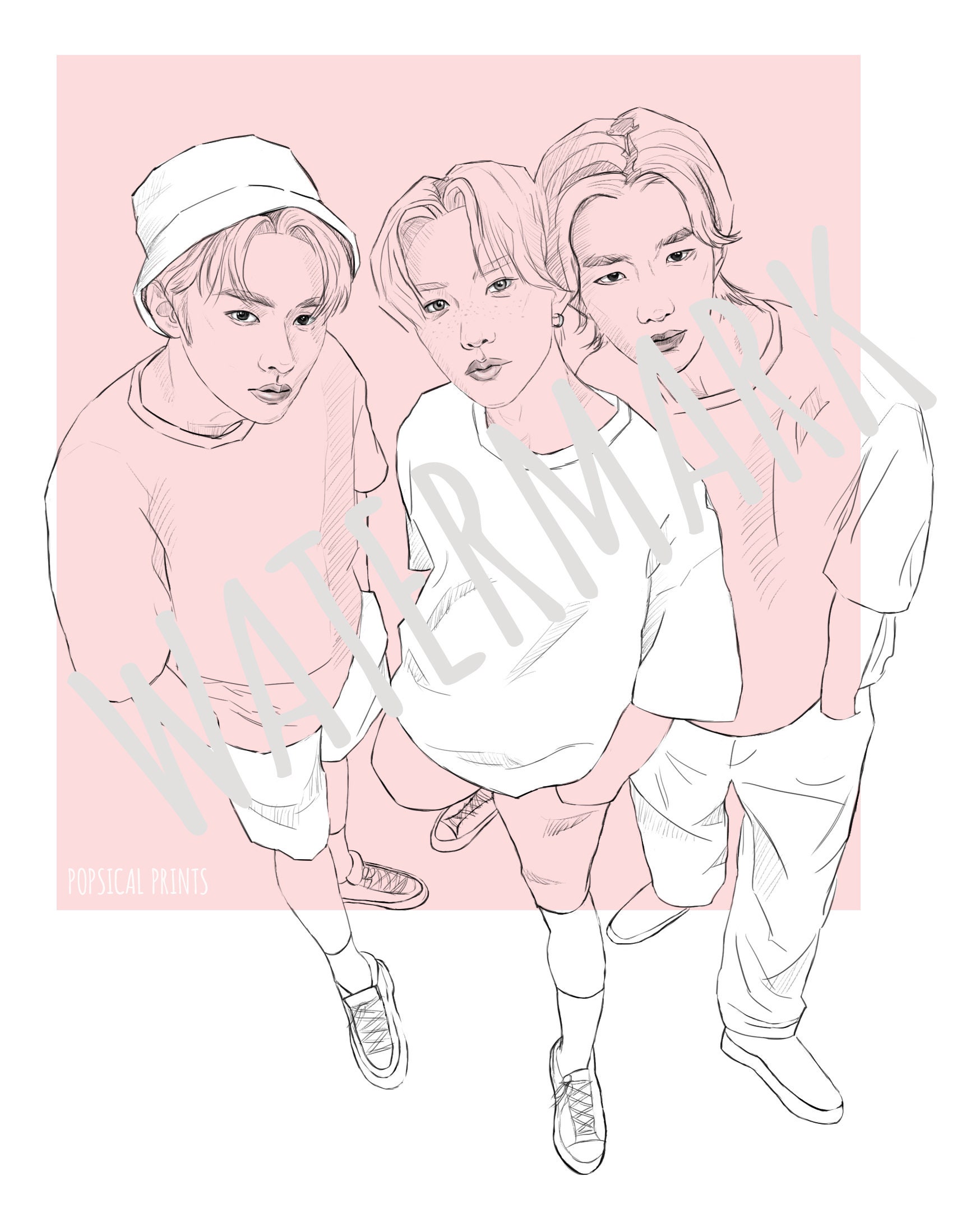 Dance Racha A5 Art Print SKZ - Etsy Canada