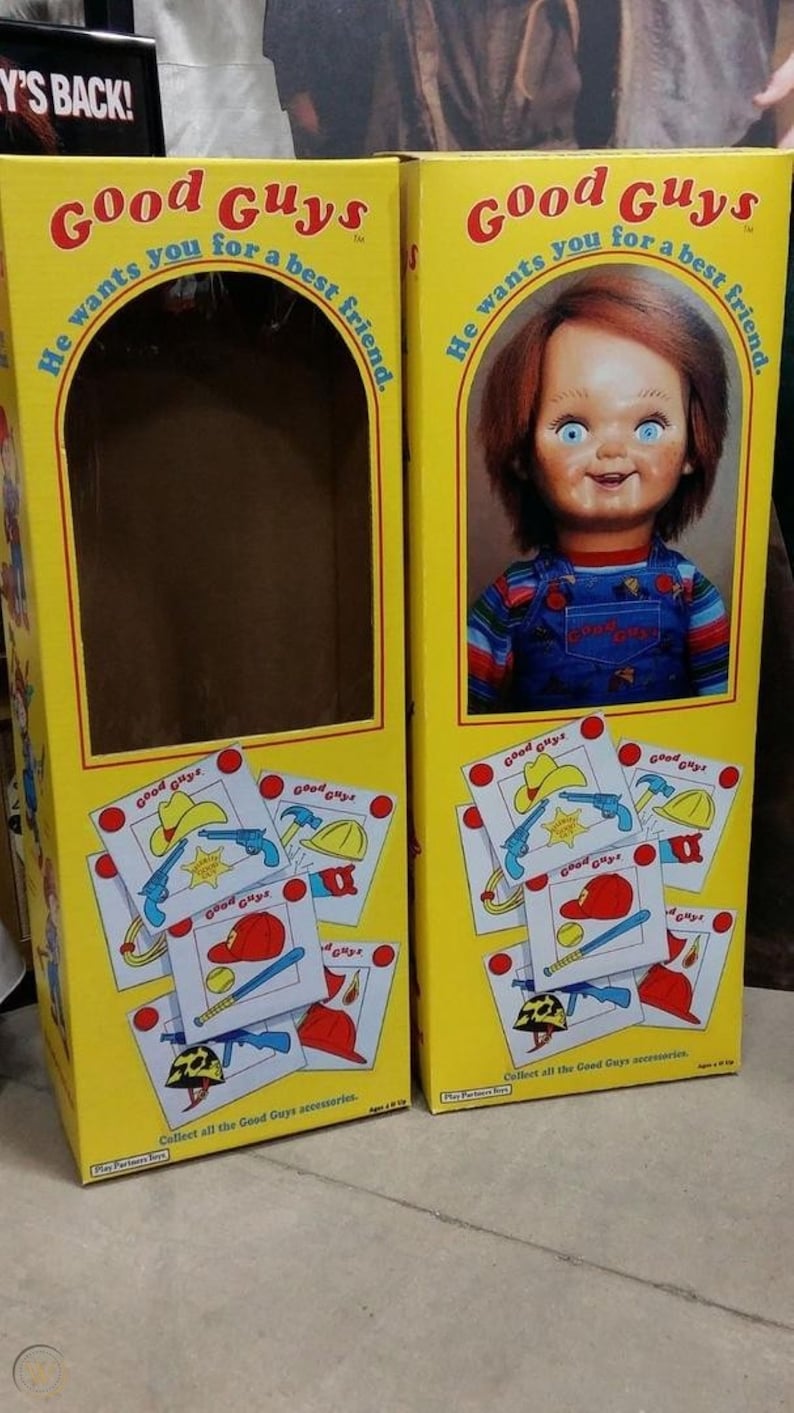 Chucky Good Guy Doll Box Digital File, Good Guy Doll Box, Life Size ...