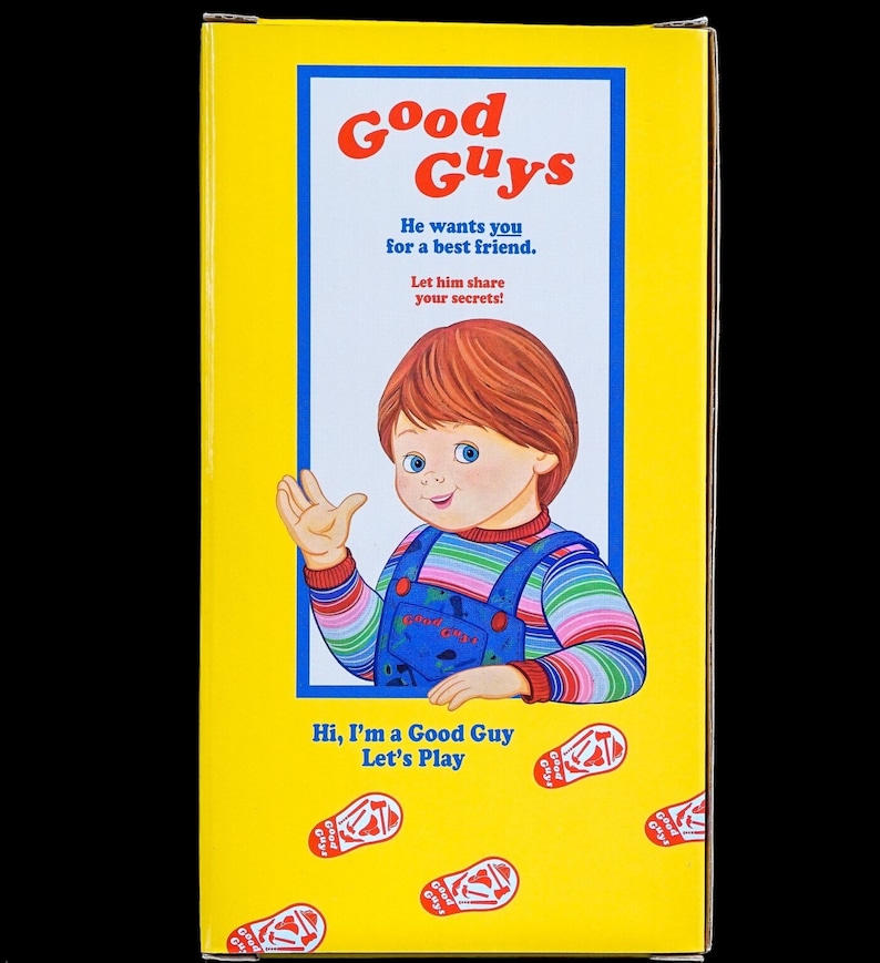 Chucky Good guy doll Box Digital File, Good guy doll box, Life Size ...