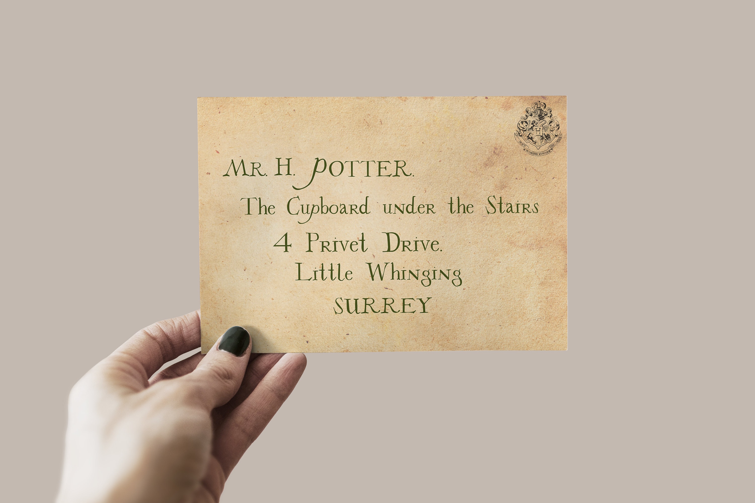 Hogwarts Letter Digital Download - Etsy