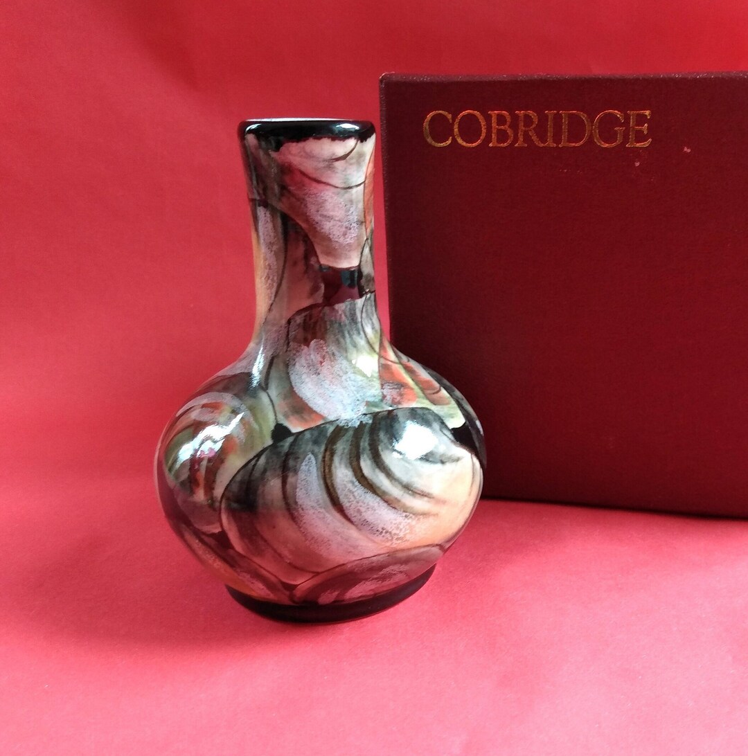 Cobridge Stoneware Moorcroft Vase Shell Design by Samantha - Etsy UK