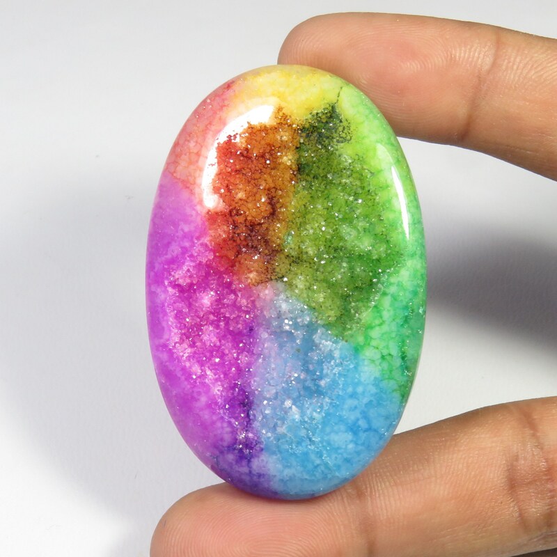 Rainbow Solar Quartz - Etsy