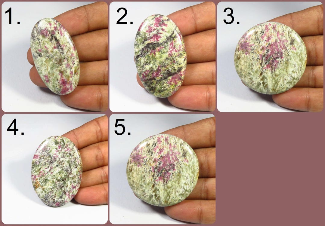 Ruby Mermaid Kyanite Gemstone 30x36mm - 45x28mm, 71-111cts, Natural ...