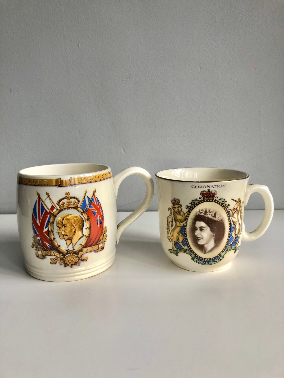 Two British Royal Tea Cups - Etsy UK