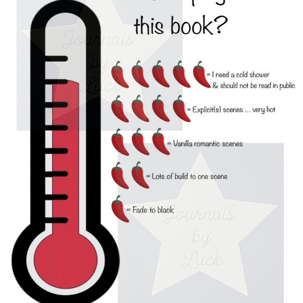 Spicy Book Log - Etsy