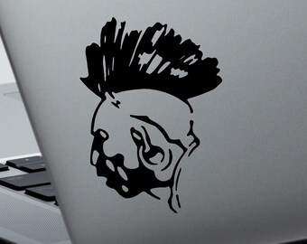 Mohawk Warrior Decal - Etsy