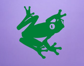 Tree Frog Decal | Etsy