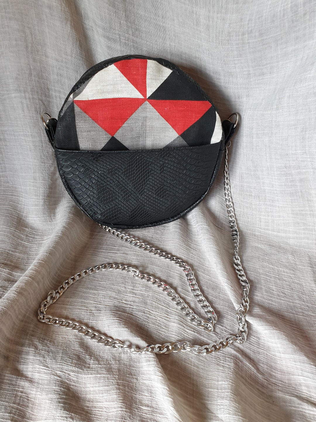 Round Handbag - Etsy