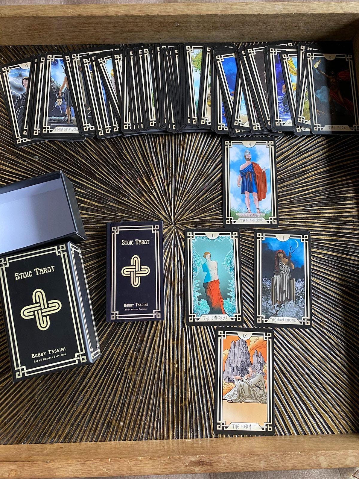 Stoic Tarot Card Deck Tarot of the Ancient Stoics in Greco-roman ...