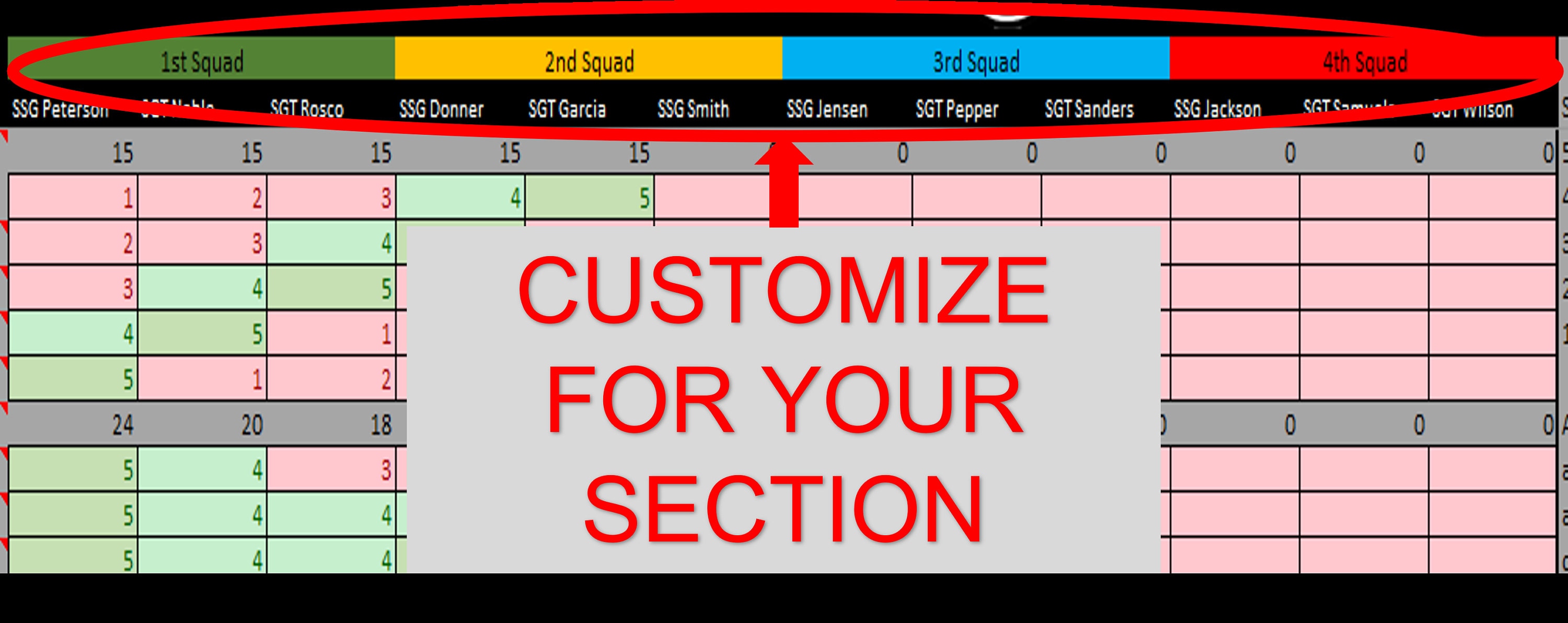 NCOER Ranking Tool remain Objective BASIC V1.0 - Etsy