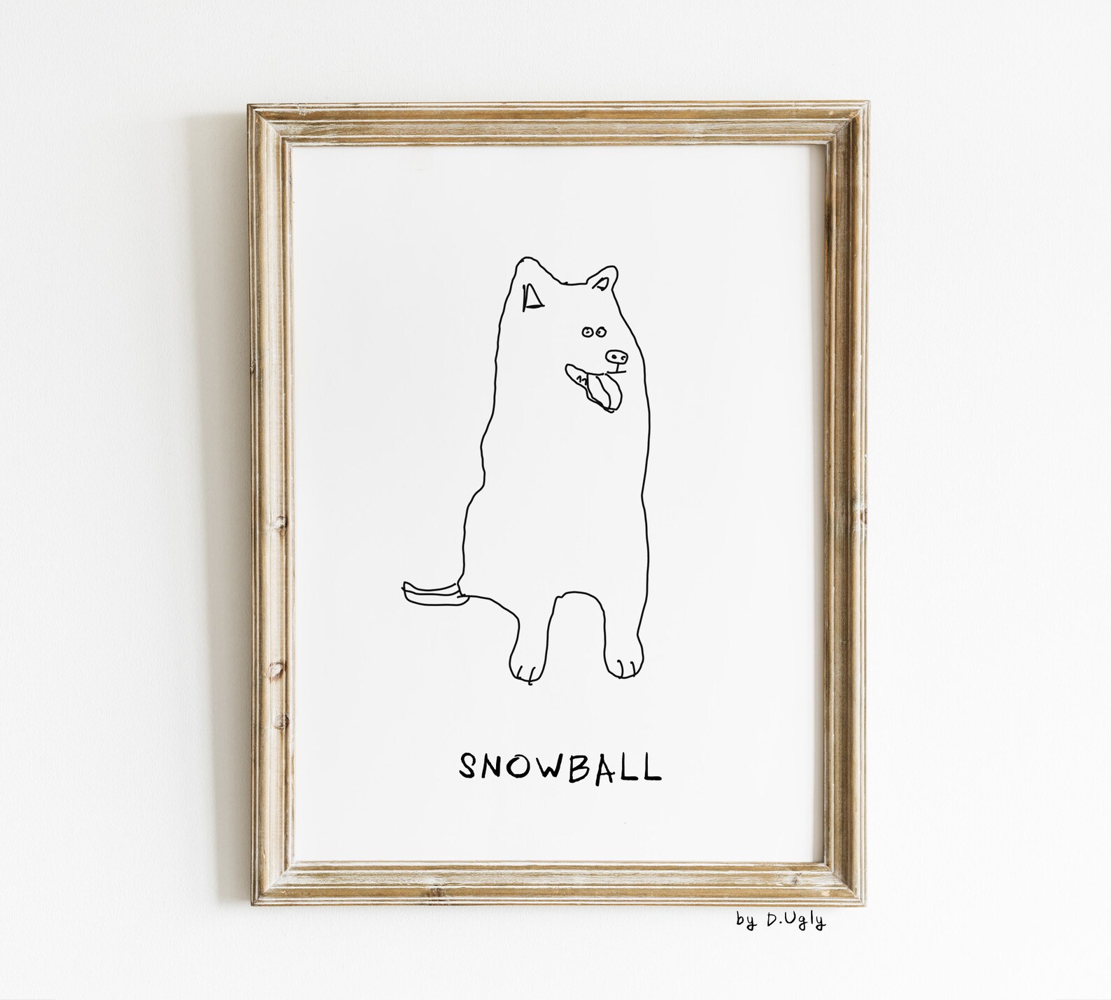 CUSTOM UGLY PORTRAIT Line Drawing Bad Portrait Line Art - Etsy