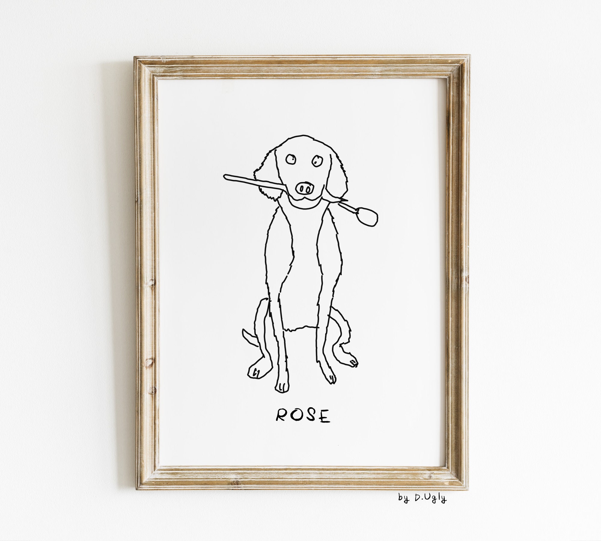 CUSTOM UGLY PORTRAIT Line Drawing Bad Portrait Line Art - Etsy Hong Kong