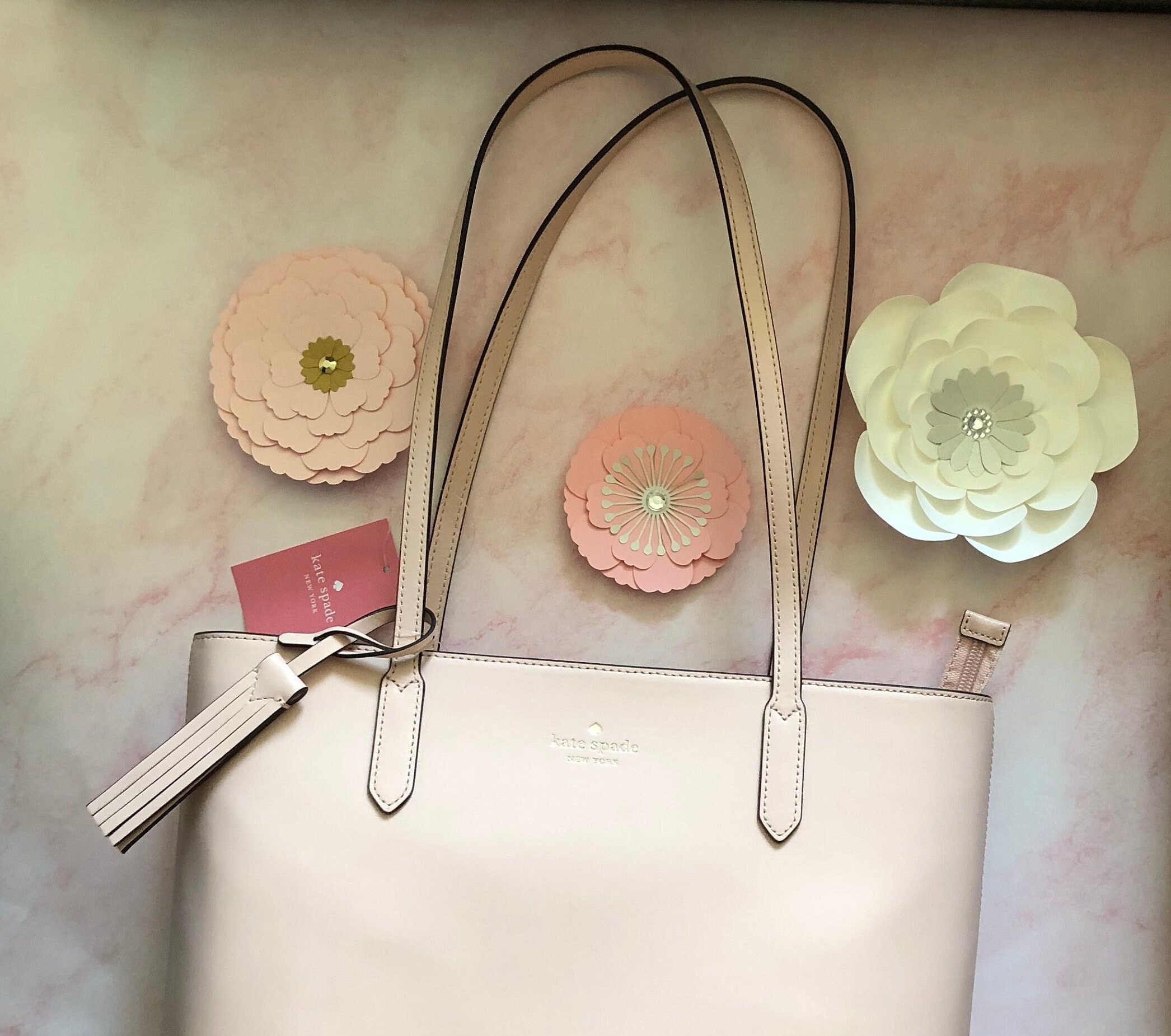 Kate Spade Jana Tote //BRAND NEW// Color: Rose Smoke - Etsy Hong Kong