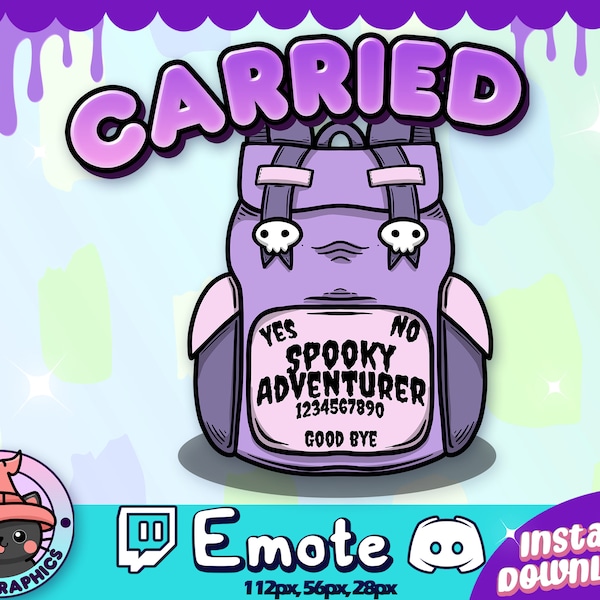 Backpack Twitch Emotes - Etsy