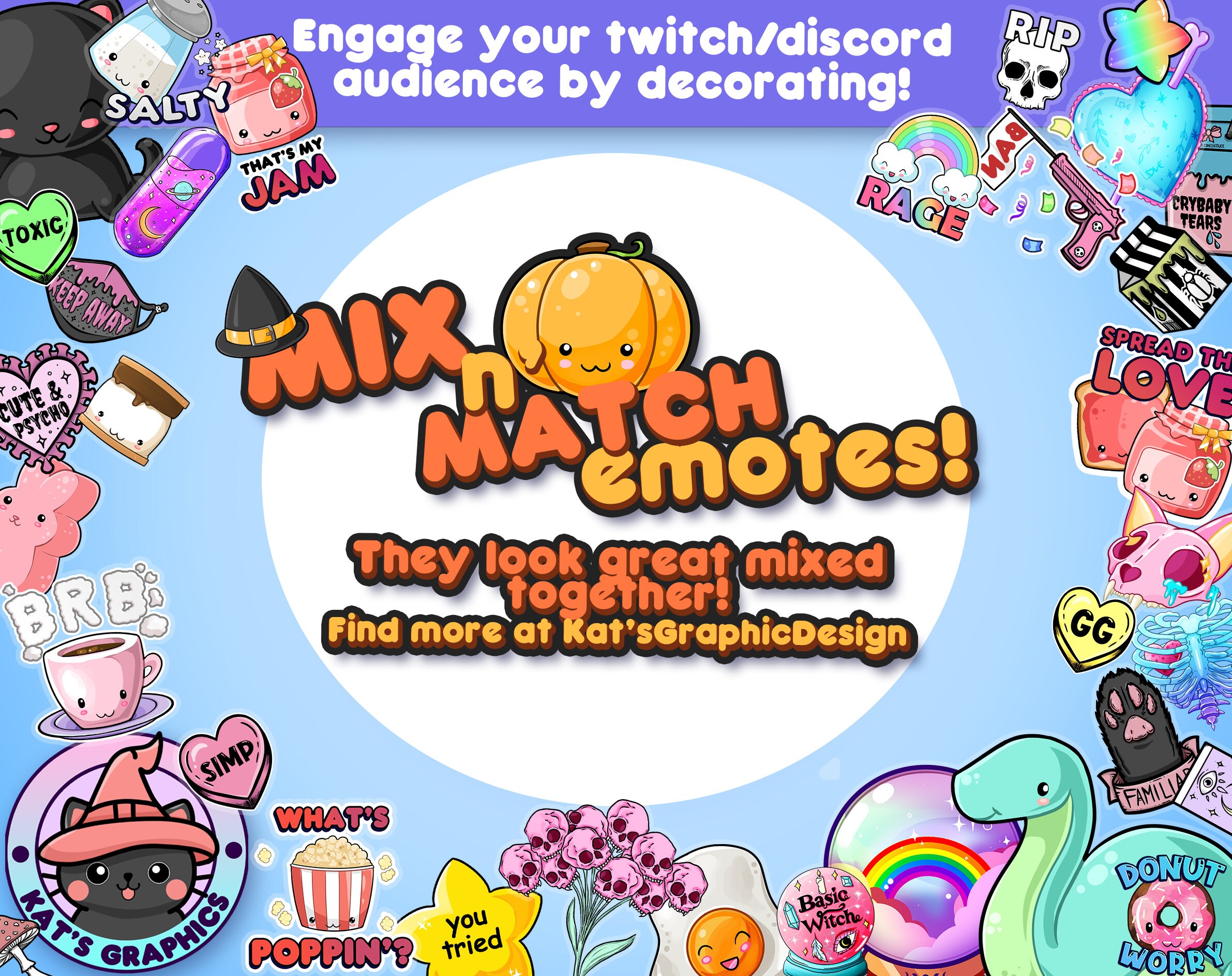 Sweet Hearts Candy Emote Collection Twitch & Discord Channel - Etsy