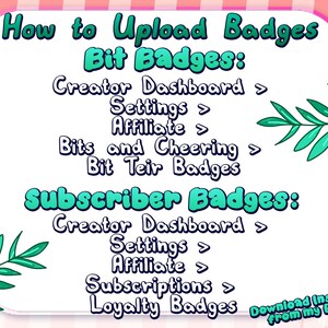 KAWAII BATHROOM Twitch Sub Badges Subscriber Badges Bit Badges Toilet ...