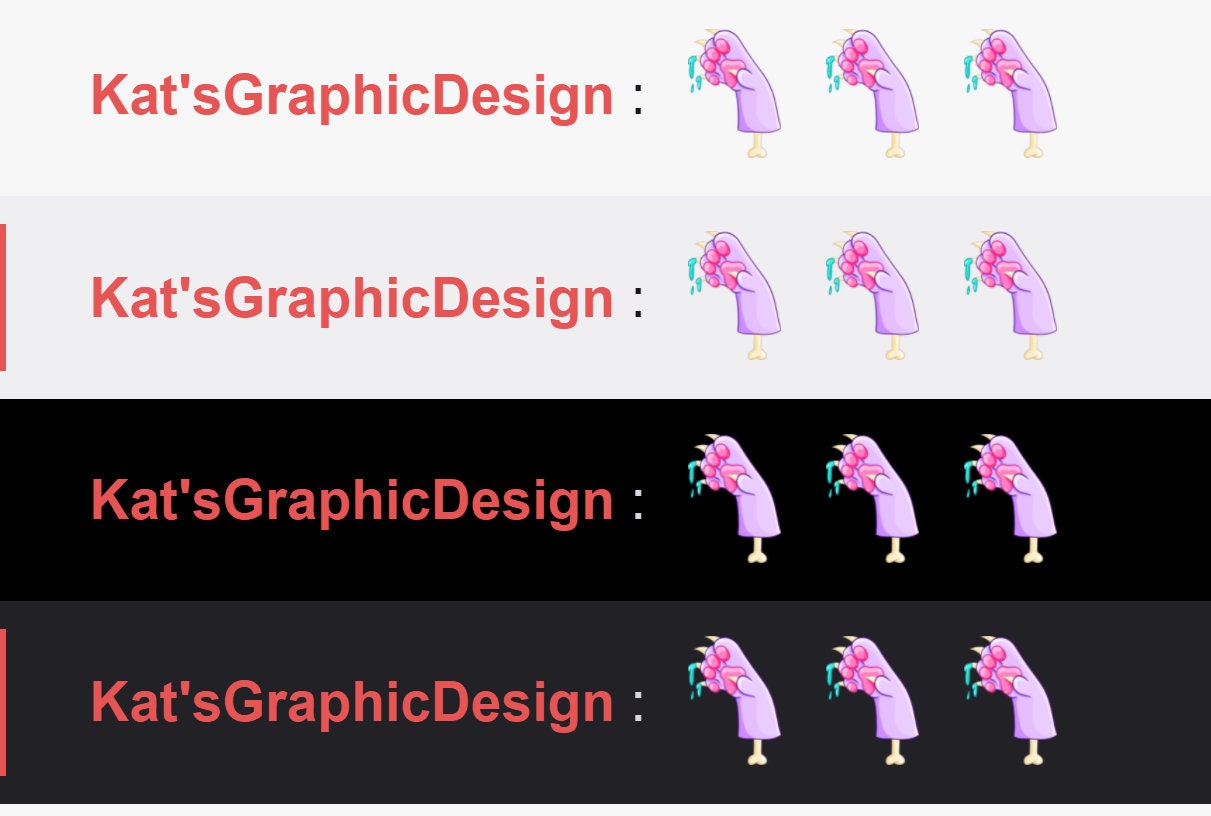 Purple Cat Paw Bone Cat Twitch + Discord Emote | Channel Points ...