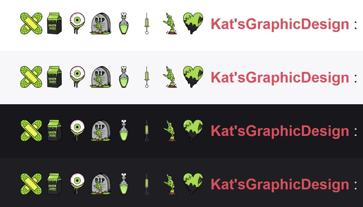 ZOMBIE Twitch Sub Badges | Subscriber Badges | Bit Badges | Streamer ...