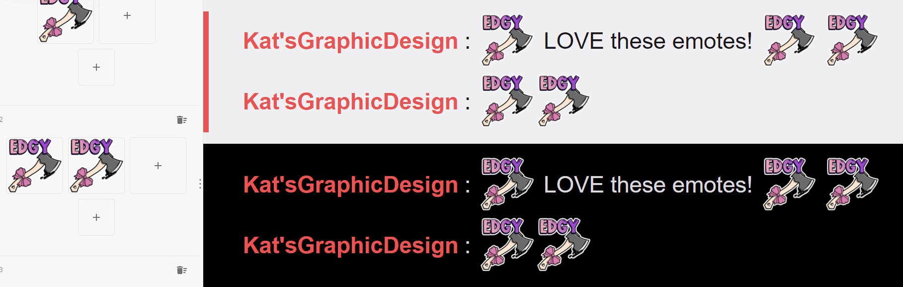 Kawaii Edgy Axe Twitch Discord EMOTE Channel Points - Etsy UK