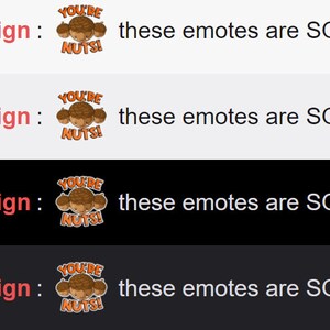 Kawaii You're Nuts Acorn Twitch + Discord Emote | Channel Points ...