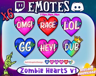 Dub twitch emotes - Etsy Nederland