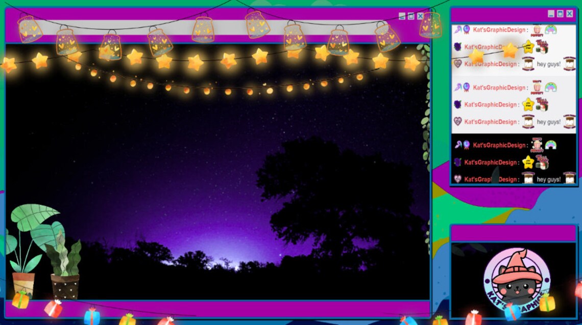 30+ ANIMATED Stream LIGHTS for TWITCH Streamers, Fairy Garden Decor ...