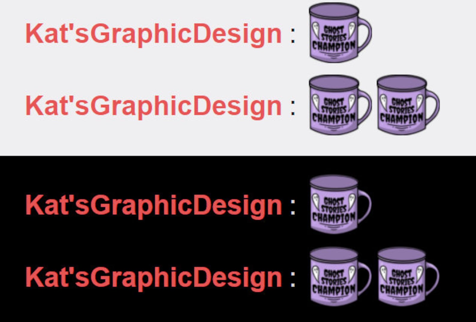 GHOST STORY MUG Twitch + Discord Emote | Channel Points | Streamer ...