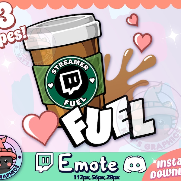 Twitch Coffee Emotes - Etsy