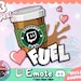 STREAMER FUEL Starbucks Coffee Twitch Discord Emote Channel Points ...