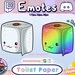X2 TOILET PAPER Twitch Emote Channel Points Streamer Emote DISCORD ...