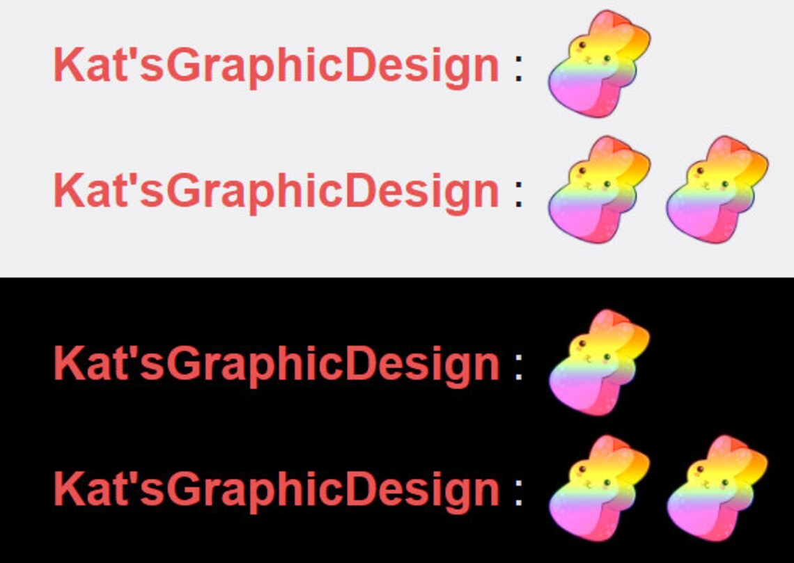 RAINBOW MARSHMALLOW PEEP Twitch + Discord Emote | Channel Points ...