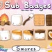 ZOMBIE Twitch Sub Badges Subscriber Badges Bit Badges Streamer, Green ...