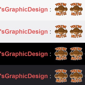 Kawaii You're Nuts Acorn Twitch + Discord Emote | Channel Points ...