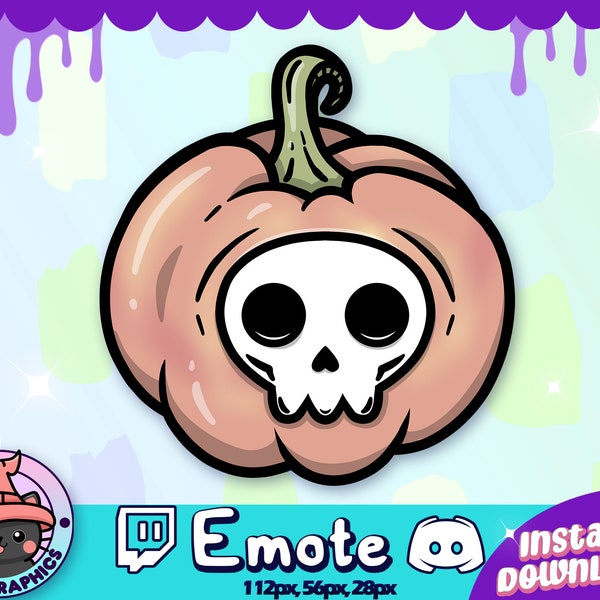 Skull emote icon - Etsy Österreich