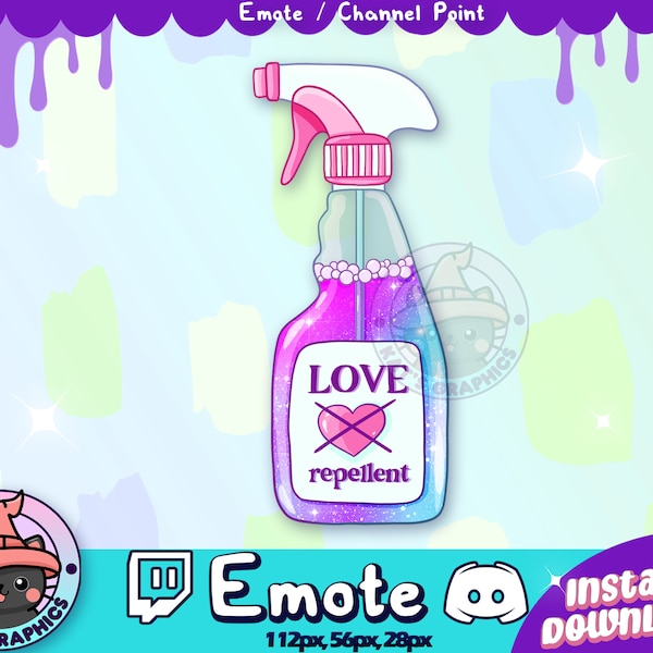 Spray Bottle Emote - Etsy
