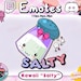 Kawaii Salty Twitch Emote | Channel Points | Streamer Emote | Discord ...