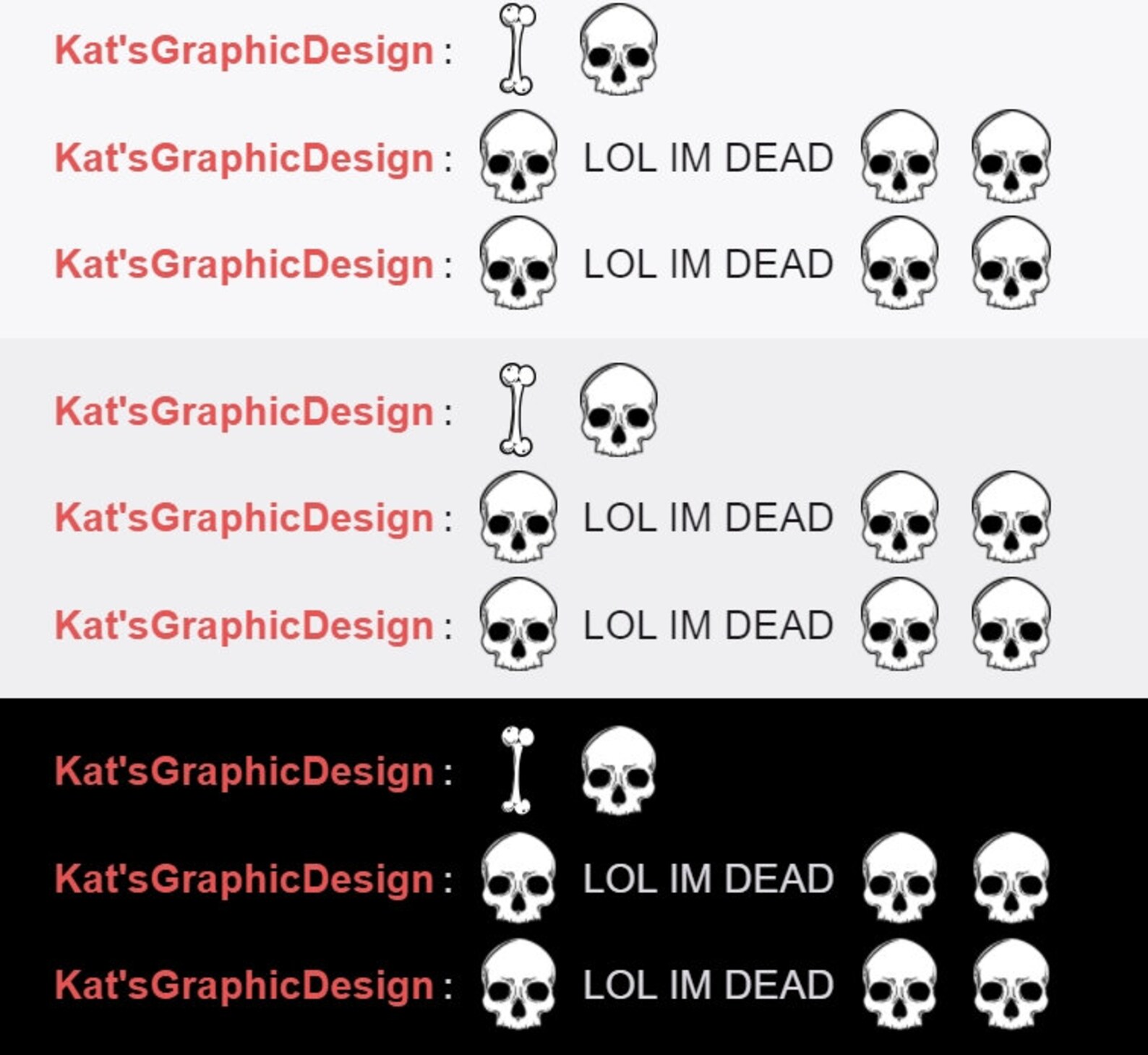 SKULL & BONE Twitch Emotes Channel Points Streamer Emote | Etsy