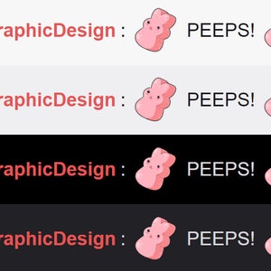 PINK MARSHMALLOW PEEP Twitch + Discord Emote | Channel Points ...
