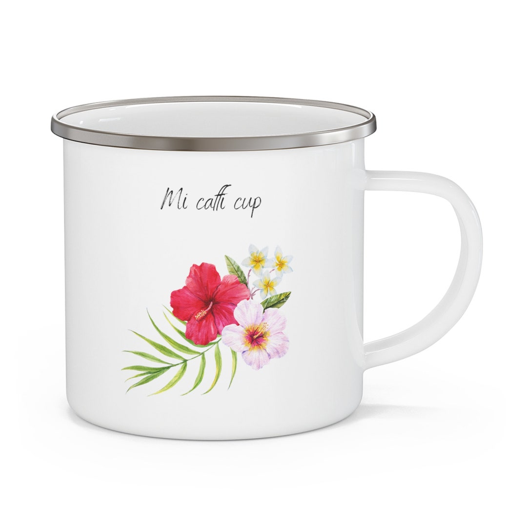 Jamaican Enamel Cup, Old-fashioned Coffee Cupcaribbean Caffi Mug ...