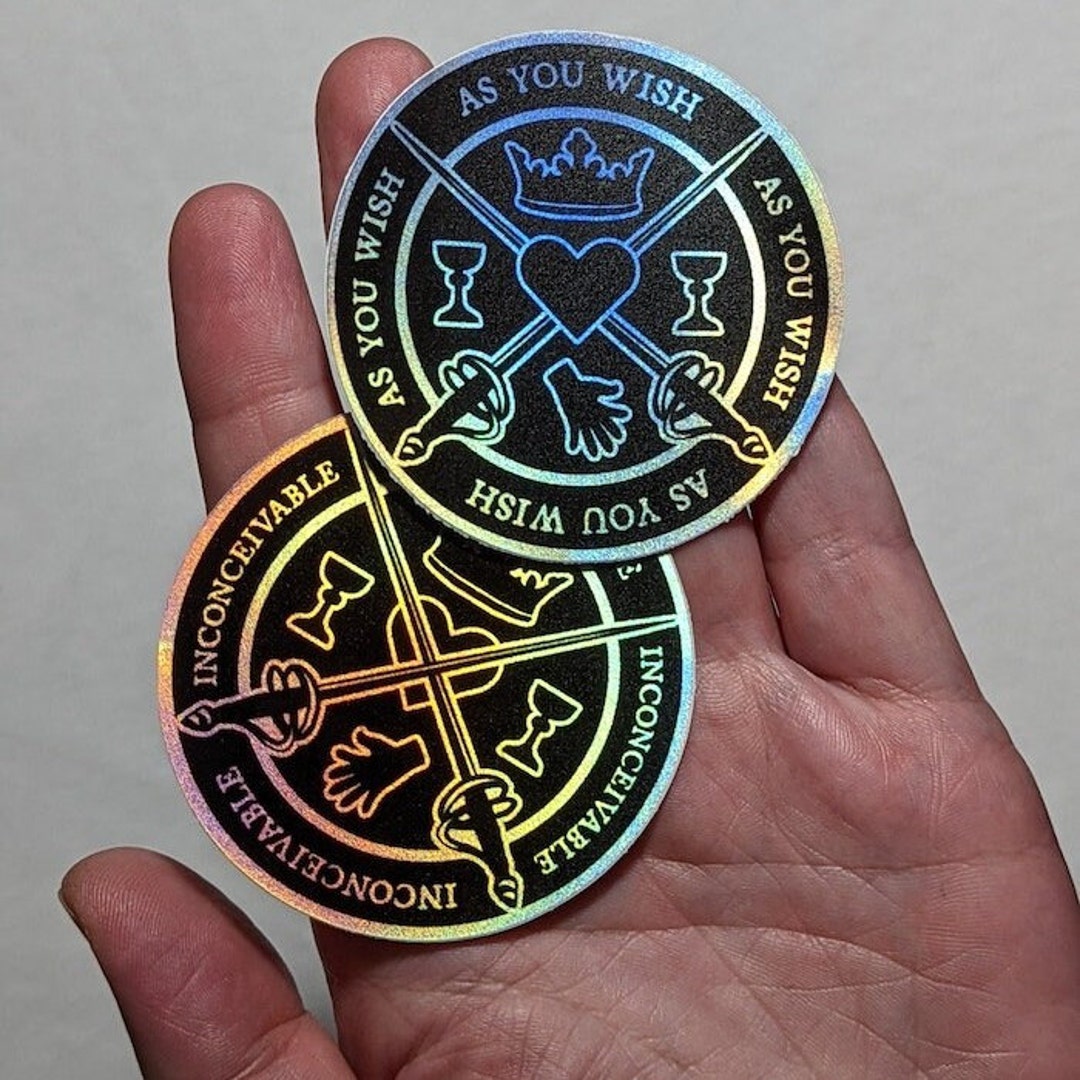 Princess Bride SET of 2 - as You Wish / Inconceivable 2.5" Vinyl ...