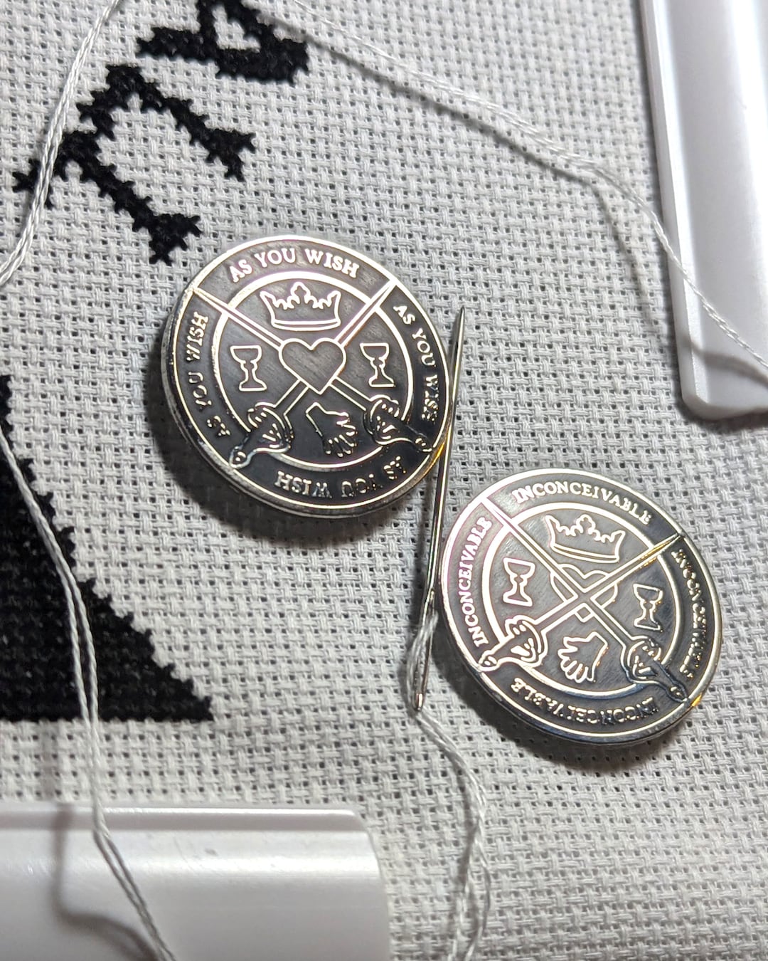 Princess Bride SET Inconceivable and as You Wish - Hard Enamel Magnetic ...