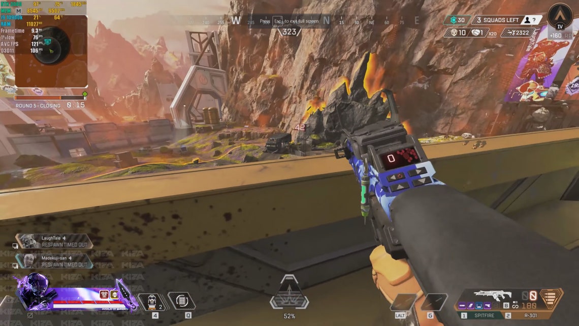 Voidwalker Wraith Customizable animated Apex Legends - Etsy