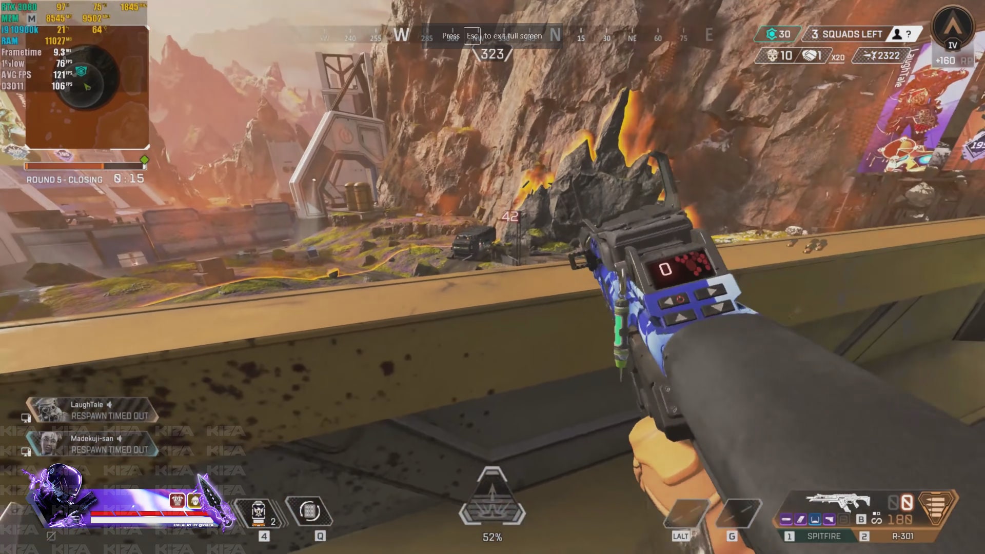 Voidwalker Wraith Customizable animated Apex Legends - Etsy