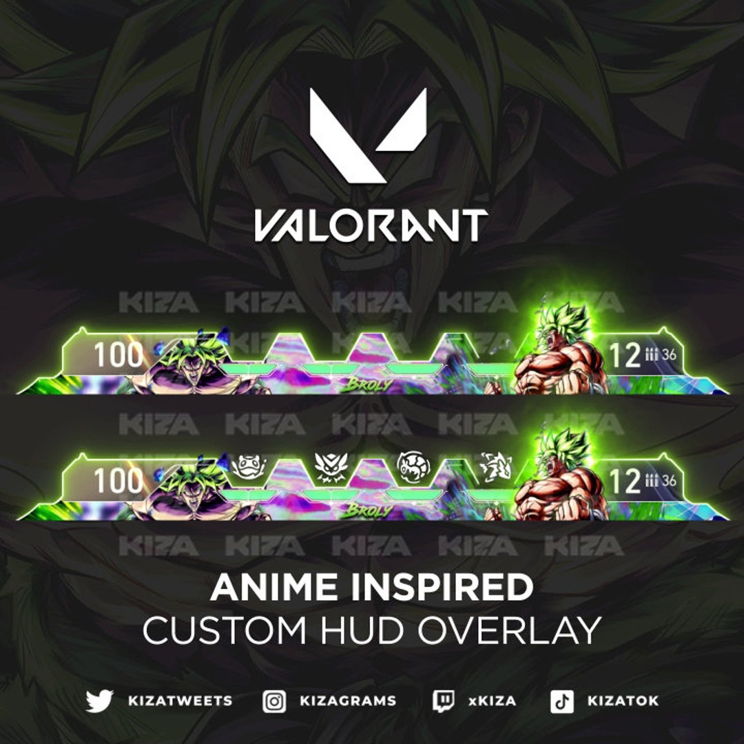 Animiertes VALORANT Custom HUD Anime Character Overlay für - Etsy Schweiz