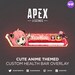 Customizable animated Anime Character Cute Apex Legends Custom Health ...