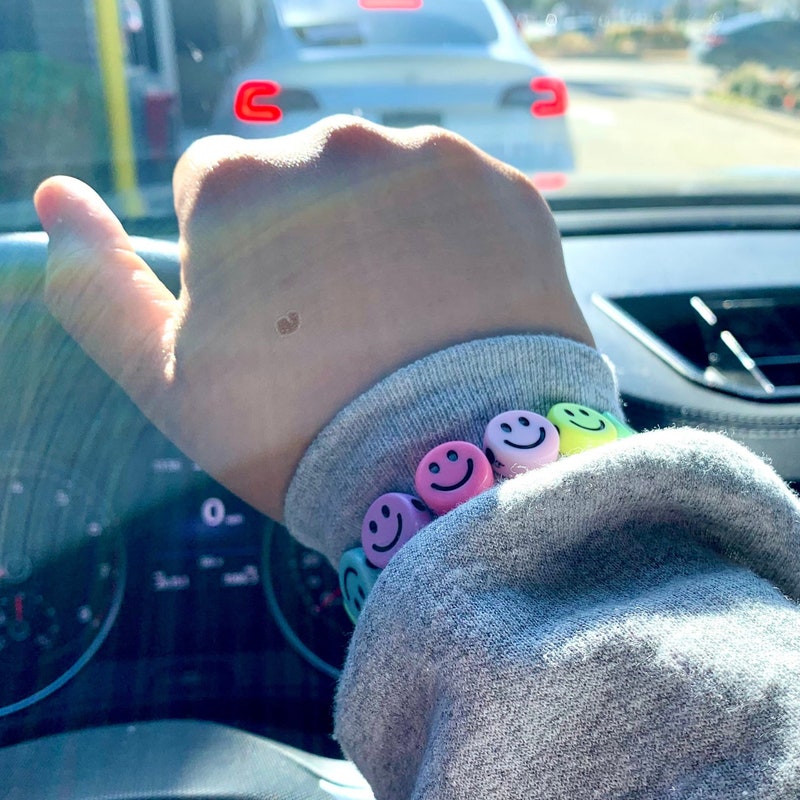 Smile Face Bracelet - Etsy