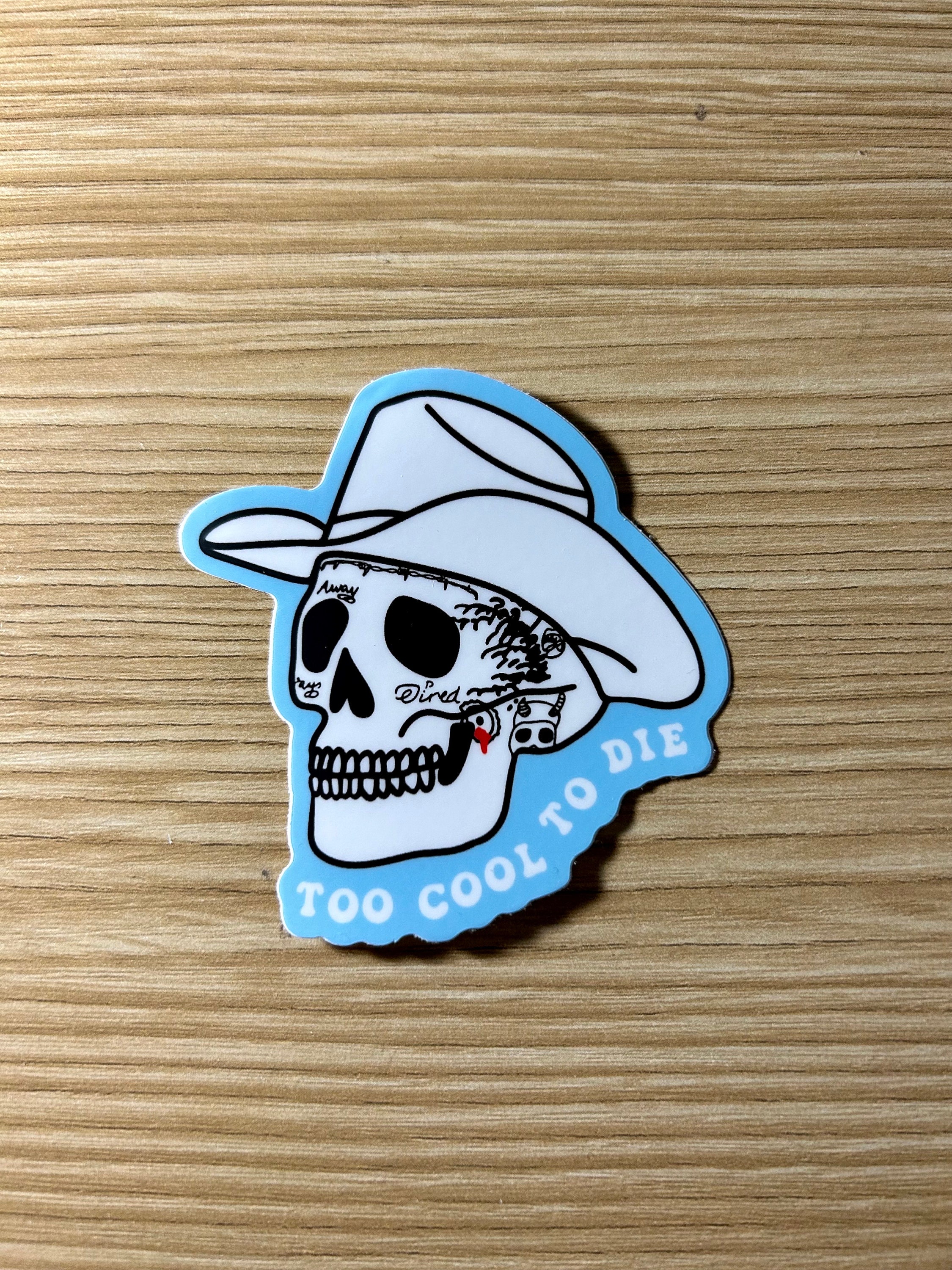 Post Malone Halloween Sticker / Posty Sticker / Halloween Sticker ...