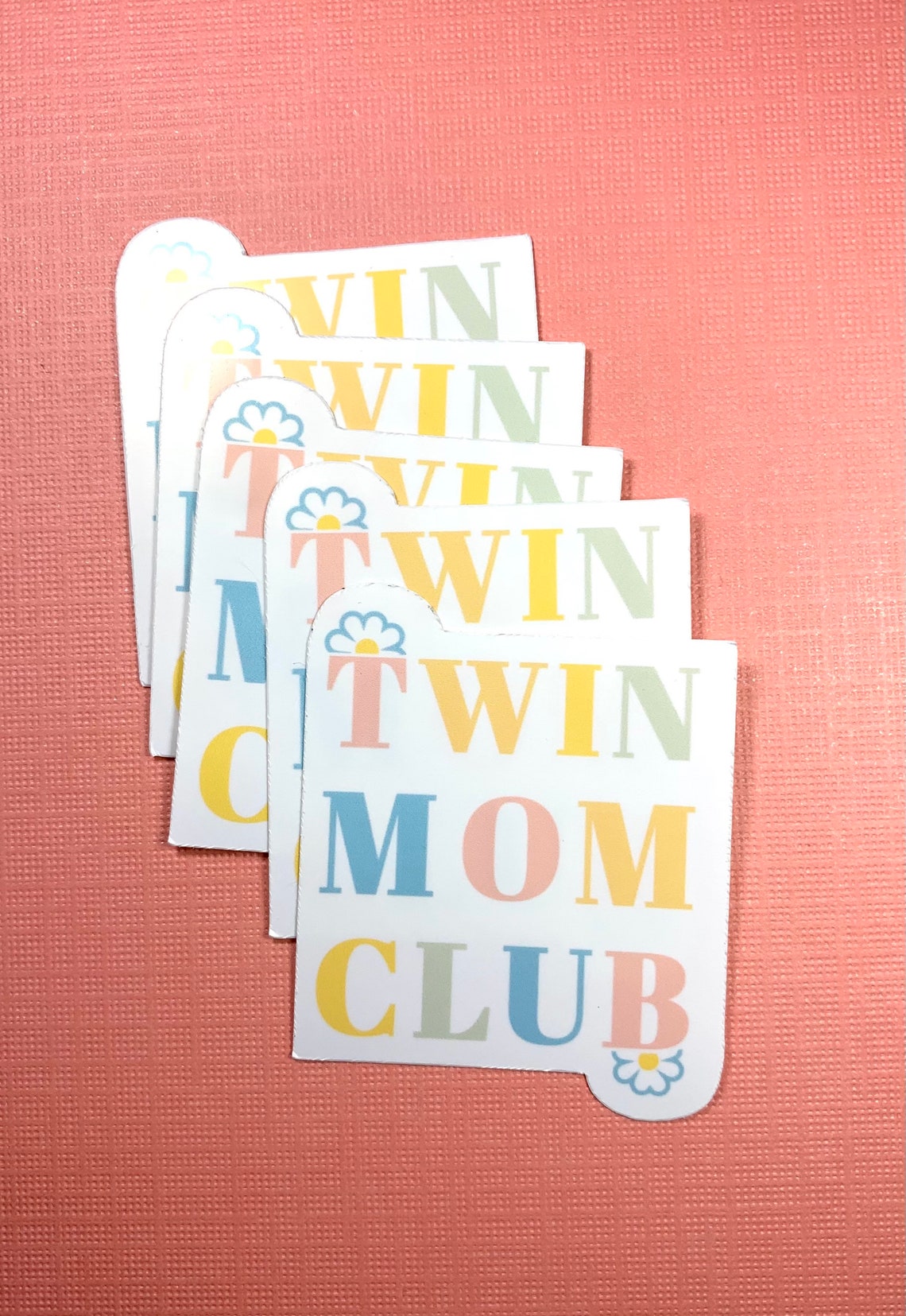 Twin Mom Sticker / Gift for Twin Moms / Twin Mom Club / Twin | Etsy