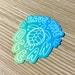 Save the Ocean Sticker / Turtle Sticker Aquarium Sticker / Handdrawn ...