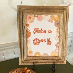 Printable Groovy Birthday Party Decor Groovy Food Table Sign Retro ...